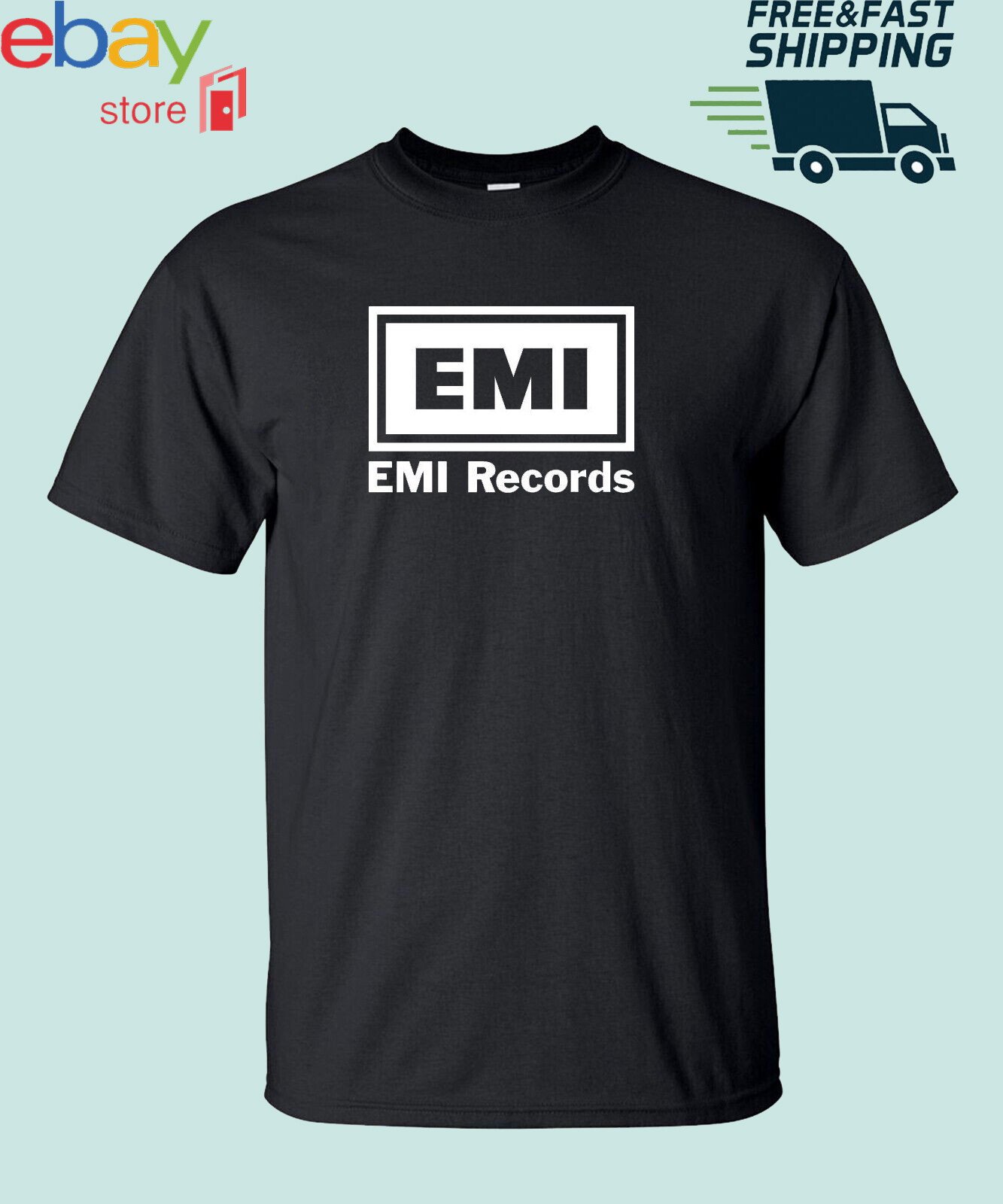 New Shirt EMI Records logo t shirt Tee S - 5XL All Color American Funny USA | eBay