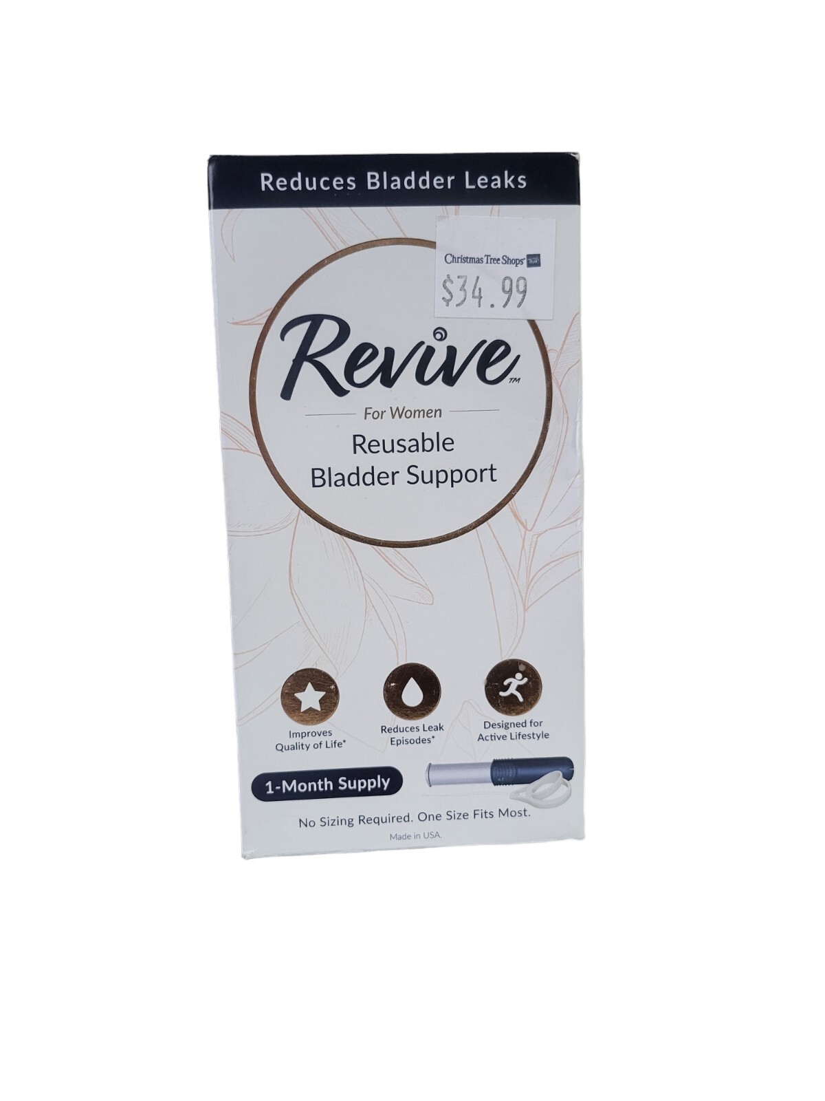 RéVive Reusable Bladder Support for Women, One Size for sale online | eBay