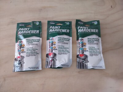 Homax 3-Pack Paint Hardener, Fast Acting Paint Solidifier, #3535, 3.5oz ...