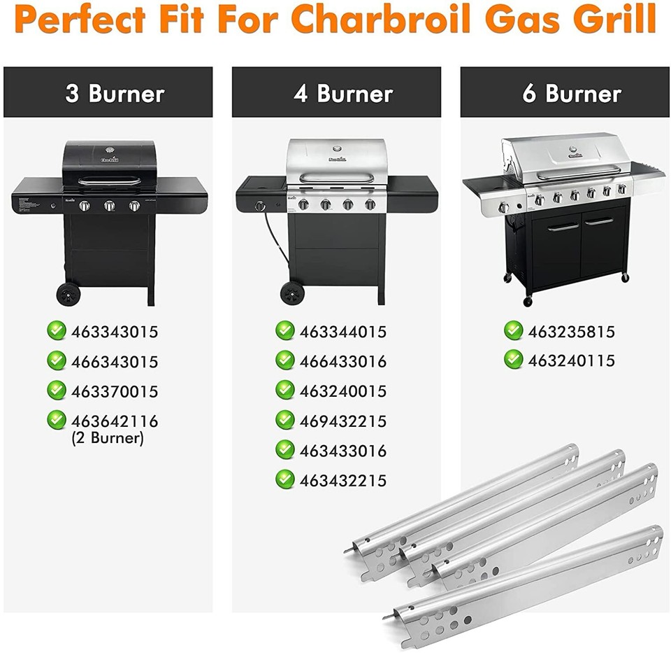 Repair Part for Charbroil Advantage 4 Burner 463343015 463344015 ...