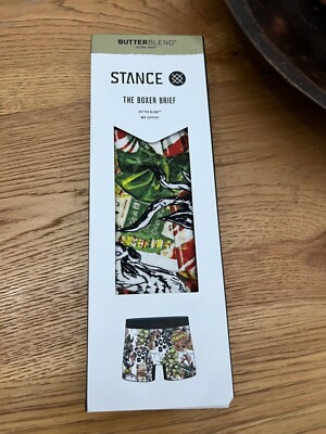 Mens Stance Boxer Brief Butterblend Creepy Crampus size M NWT | eBay