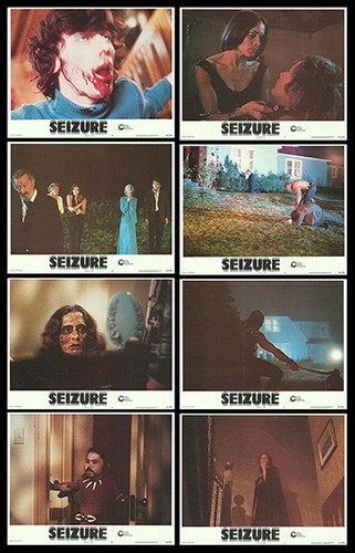 SEIZURE original 1974 lobby card set MARTINE BESWICK 11x14 movie ...