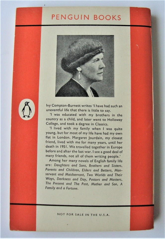 A House And Its Head (Ivy Compton-Burnett - 1958) Penguin Books | eBay