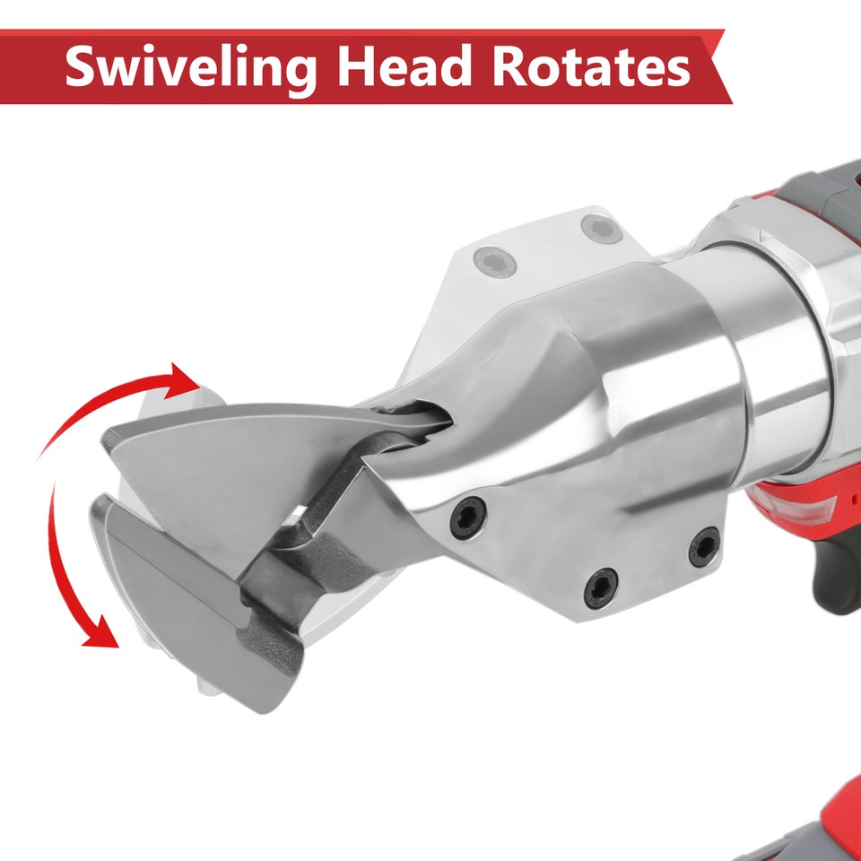 Heavy Duty Electric Metal Cutting Shears Sheet Shear Cutter Power Tool ...