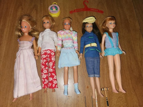 Barbie TNT Skipper Titian With Carry Case 4 Other Skippers Fun Time ...