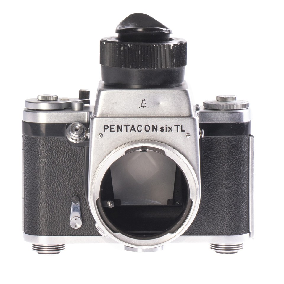 CLA’d Pentacon SIX TL 6x6 Medium Format Film Camera w/ Magnifier Head Finder! | eBay