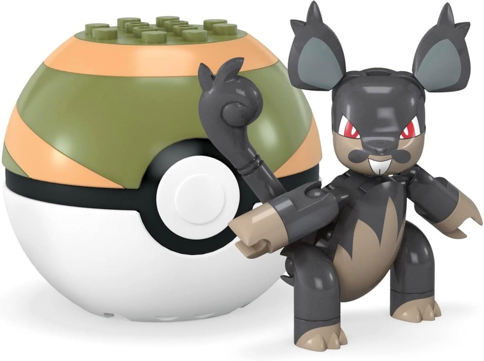MEGA Pokémon Poké Ball Torchic, Treecko, Mudkip, Vulpix, Meowth ...