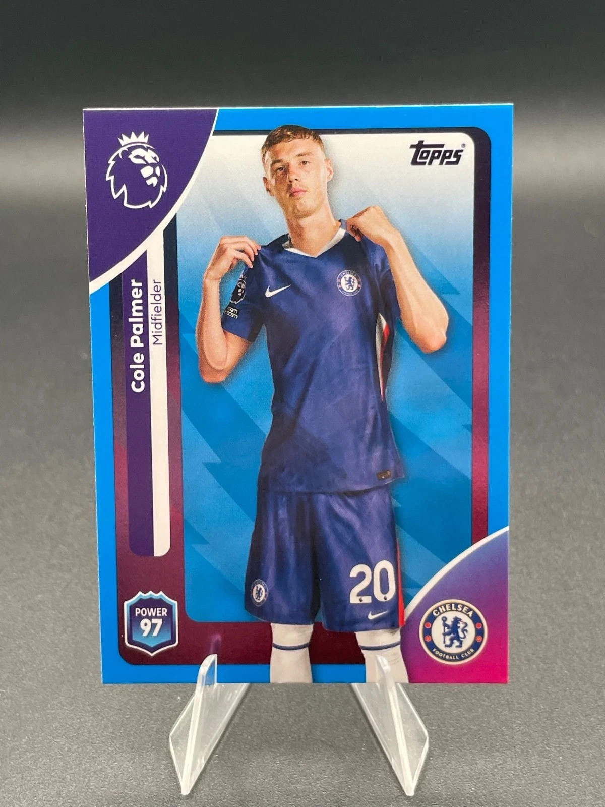Cole Palmer Blue Parallel Topps 2025/2026 Premier League