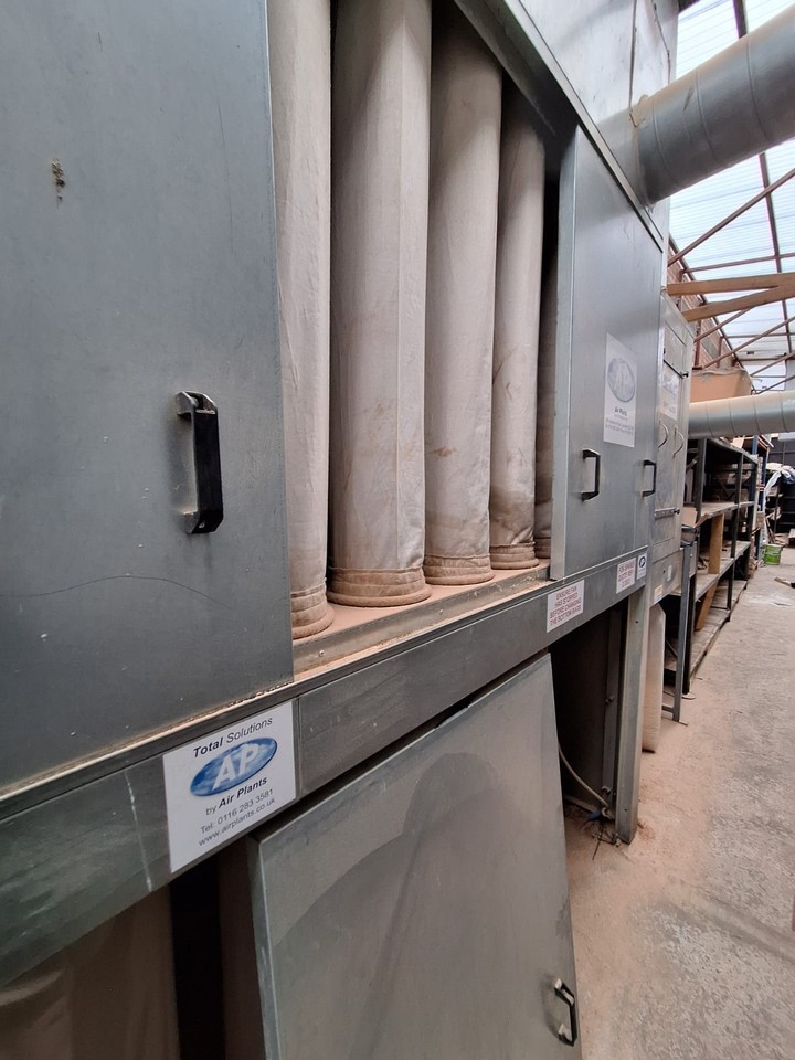 Industrial Dust Extraction Unit – Air Plants AP – Multi-Bag Filter ...