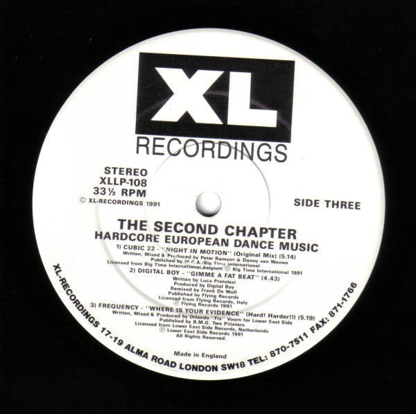 RARE XL HARDCORE 6 TRACKER !! - 12” VINYL RECORD - PRODIGY 90S OLDSKOOL ...