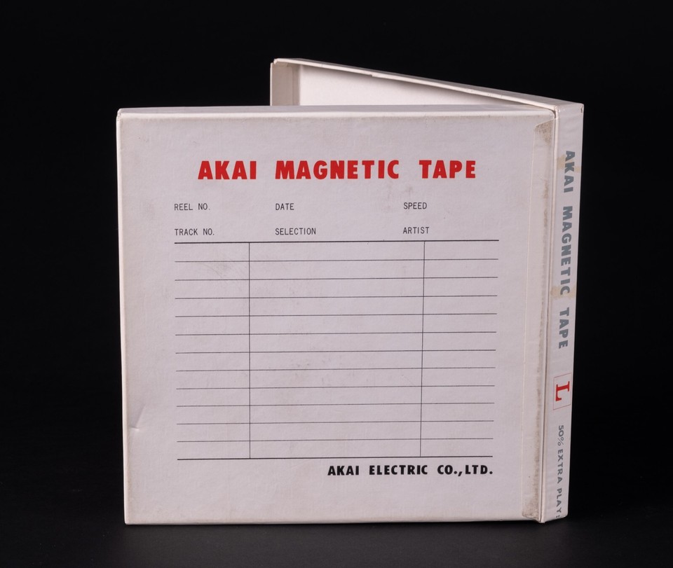 NEW Akai AT-7L 7 Inch Magnetic Tape Reel in Original Box for Tape ...