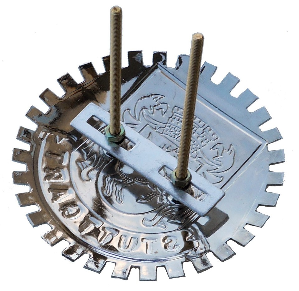 Stuttgart II Germany home of Porsche & Mercedes - car grille badge | eBay