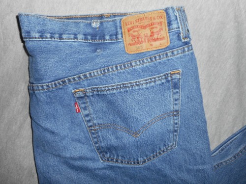 Levis 505 Jeans Regular Fit Straight - MENS 48X32 (TAG 50X34) - SOME ...
