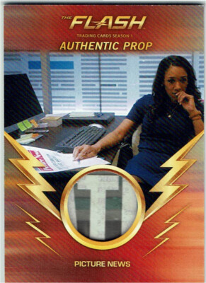 The Flash Season 1 Wardrobe Prop Card M28 Picture News | eBay