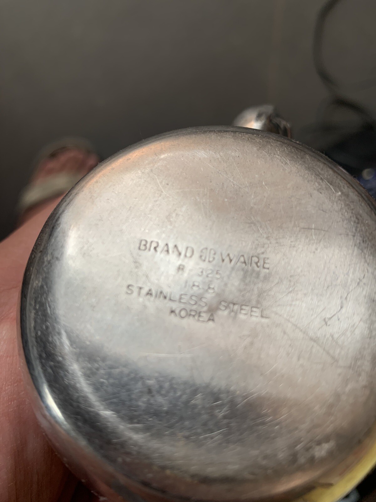 VINTAGE 4" Brand Ware Restaurant Coffee CREAMER Pitcher Stainless Steel ...