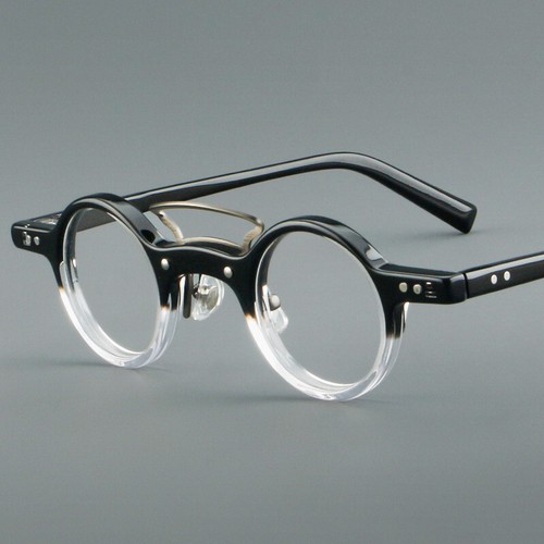 Small Round Reading Glasses Unisex Readers Japanese Acetate Retro ...
