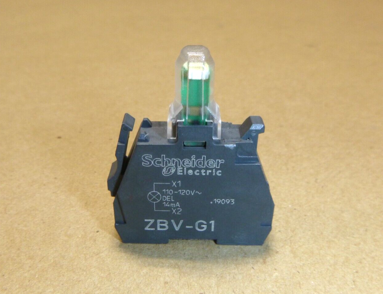 Schneider Electric ZBV-G1 Light Module, LED, White, 110/120V, Screw ...