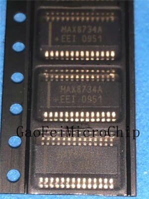 10PCS MAX8734AEEI MAX8734AEE1 MAX8734A EEI MAX8734AEEI+ SOP-28 IC CHIP ...