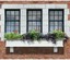 6 ft. White Window Box Planter Pot Garden Flower Herb Self Watering ...