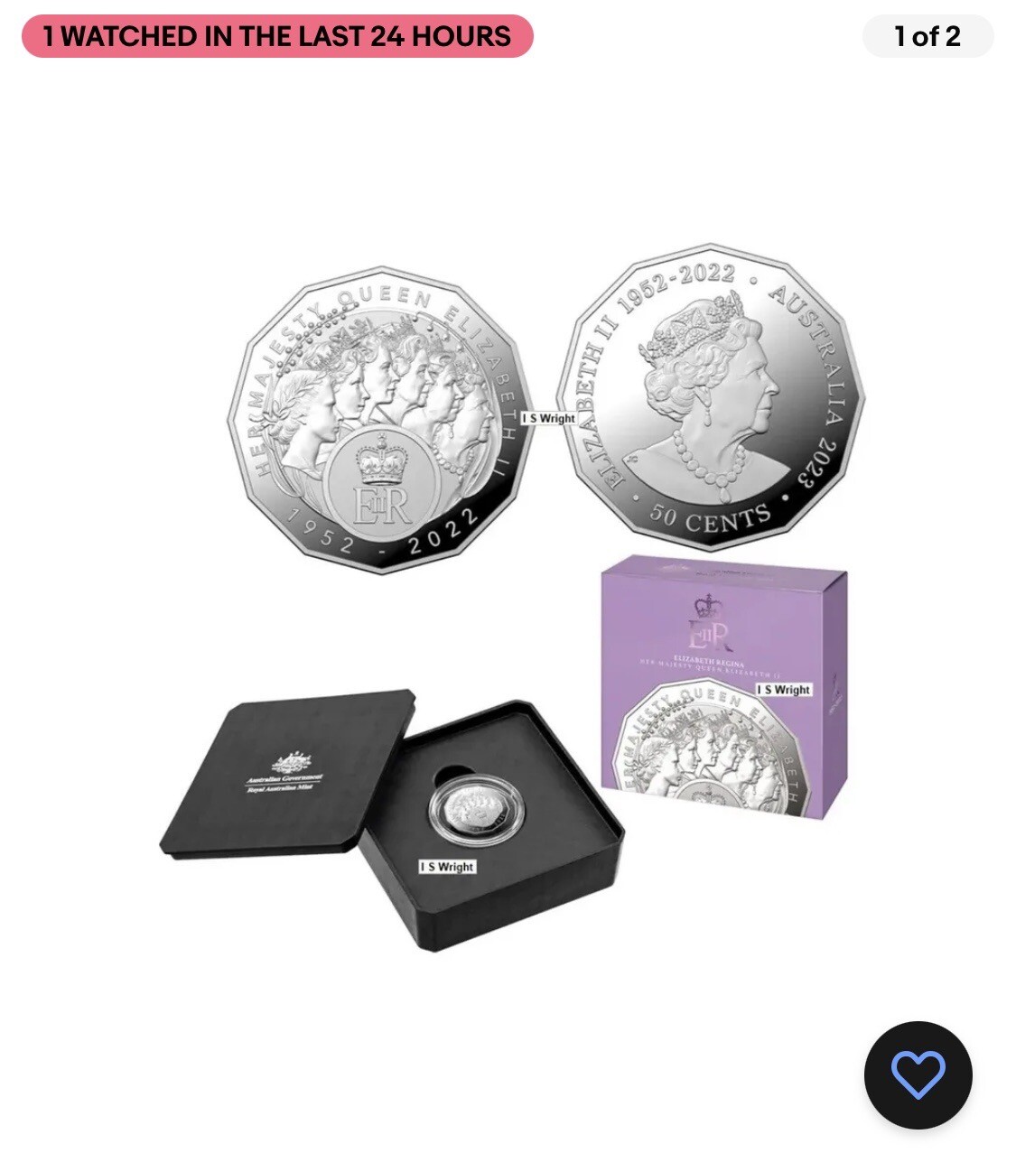 2023 HM Queen Elizabeth II - Elizabeth Regina 50C Fine Silver Proof | eBay