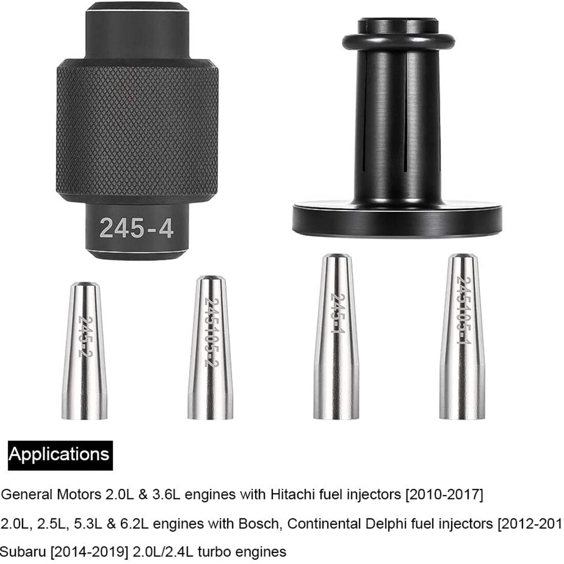 Fuel Injector Seal Install Tool Kit EN-49245 & EN-51105 For GM 245 ...