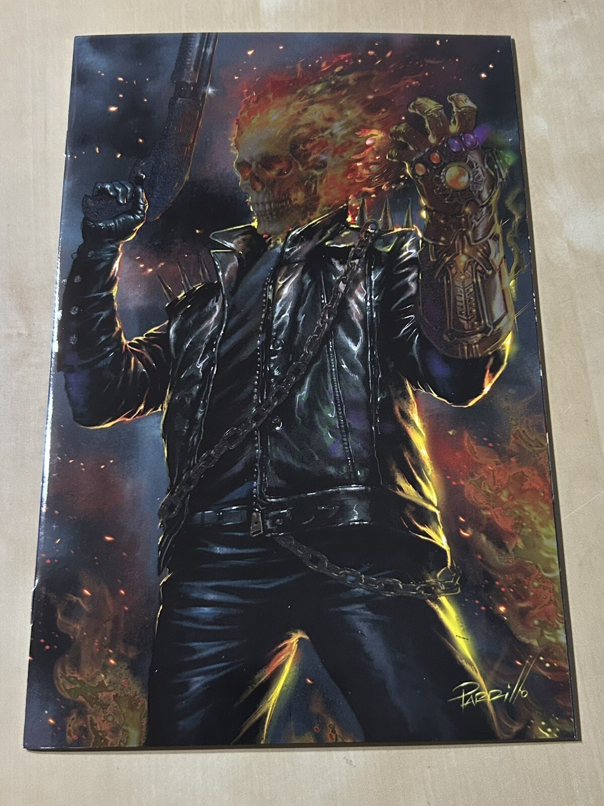 Ghost Rider: Final Vengeance #1 Lucio Parrillo FOIL Virgin Cover LTD ...