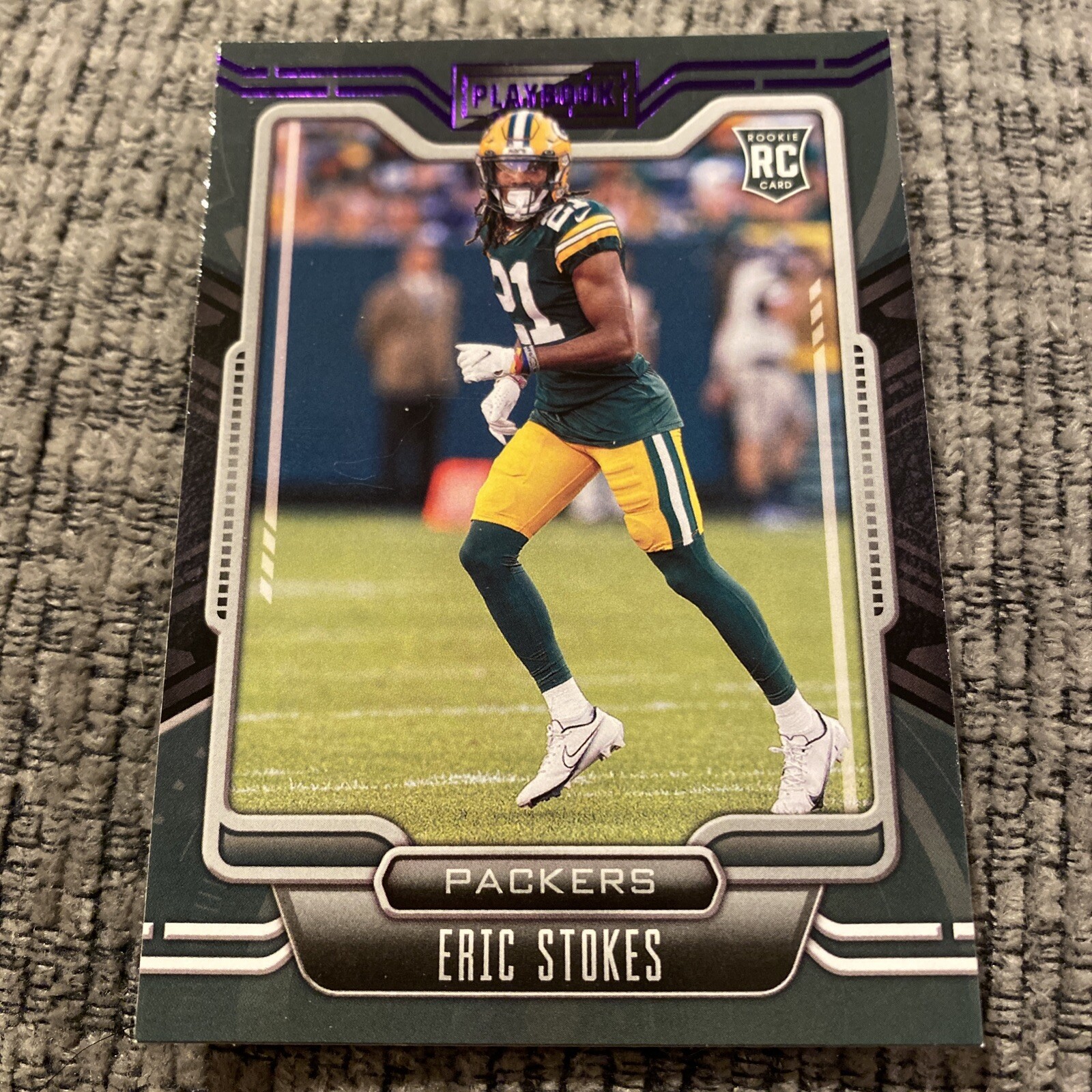 2021 Panini Playbook - Rookie Purple #152 Eric Stokes (RC) for sale ...