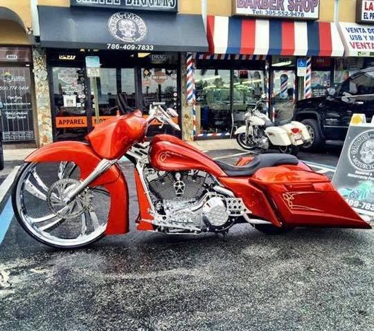 TRENDSETTER Fiberglass FRP Bagger Kit for Harley Touring & Softail ...