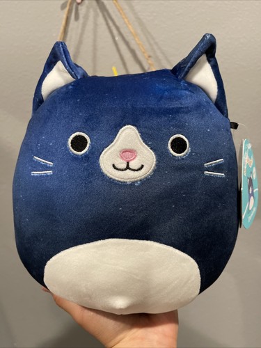Squishmallows Danielito the Blue Stars Cat Starry Night Galaxy Plush 8 ...