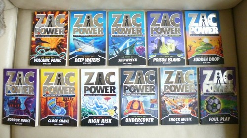 11 ZAC POWER Paperback Books H.I. Larry | eBay