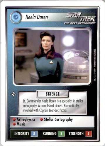 1994 Star Trek The Next Generation CCG Neela Daren | eBay