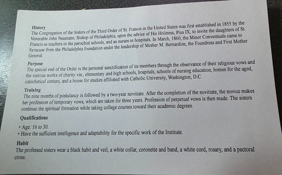 Blessings Nun Doll Sisters of The Third Franciscan Order Minor ...