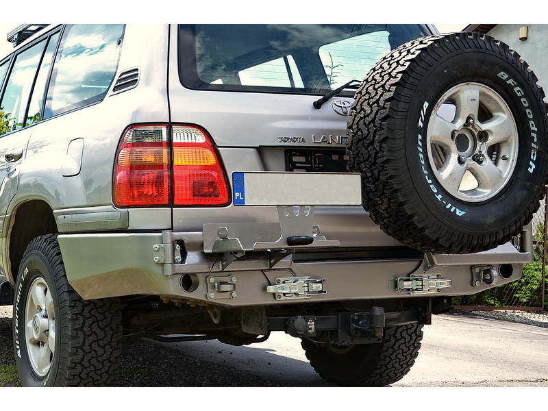 Toyota Land Cruiser Rear Bumper KING SERIES REAR BUMPER FOR TOYOTA