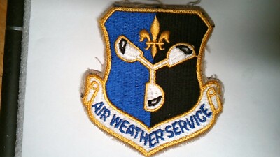 MILITARY PATCH US AIR FORCE SEW ON COLORED AIR WEATHER SERVICE | eBay