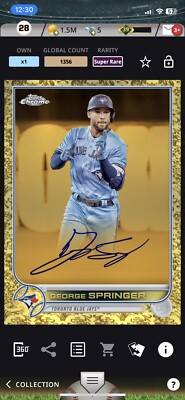 [DIGITAL CARD] Topps Bunt - GEORGE SPRINGER - 2022 Gilded Collection ...