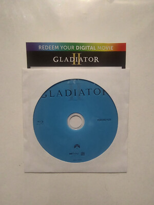 Gladiator II Blu-ray , Disc Only, No Case.+4K Digitals | eBay