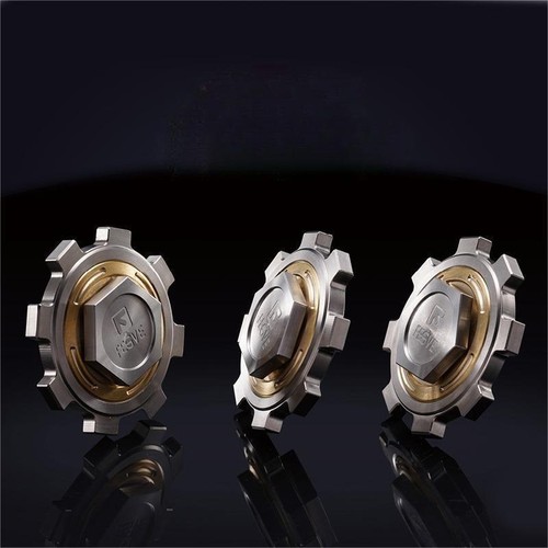 Titanium Brass Stainless Steel Fidget Spinner Kids Adult Fidget Toy EDC ...