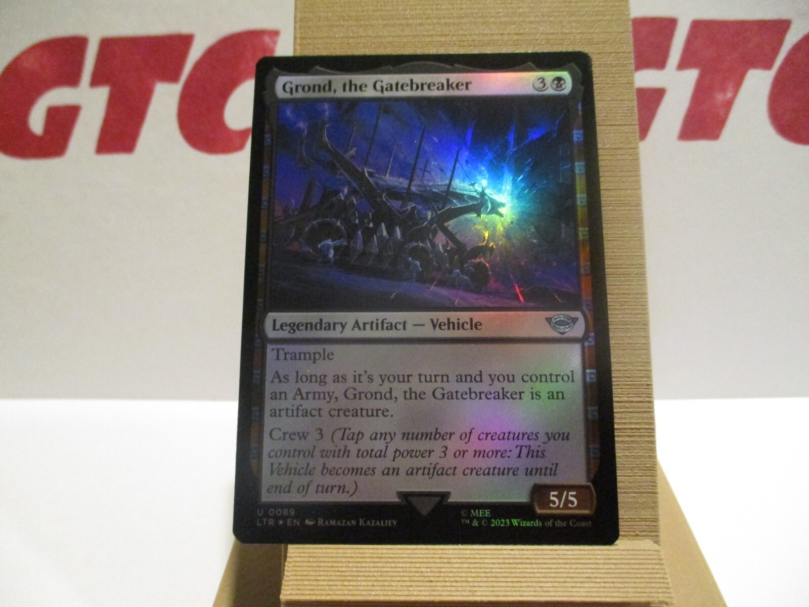 MTG Lord of the Rings Grond the Gatebreaker 0089 Foil | eBay
