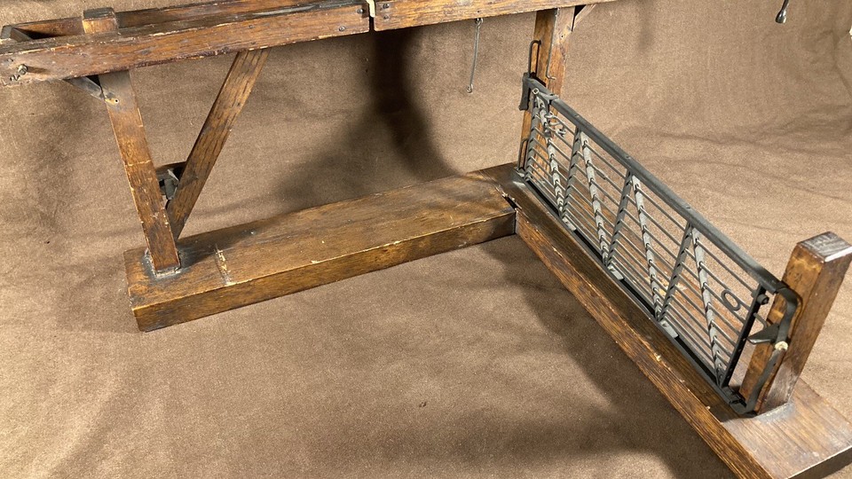 19th Century Salesman Sample Farm Cattle Ranch Automatic Gate Patent ...