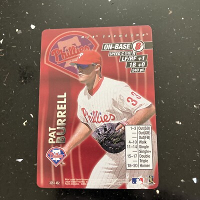 2001 MLB Showdown Pat Burrell Card 325 | eBay