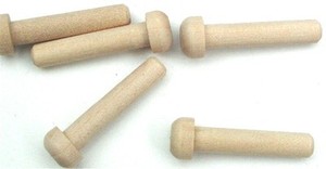 Wood Axle Peg 7/32" Diameter 200 pieces total For Wood Toy Wheels | eBay
