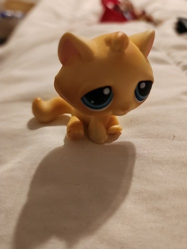 LPS Littlest Pet Shop #300 Tan Cat With Blue Eyes | eBay