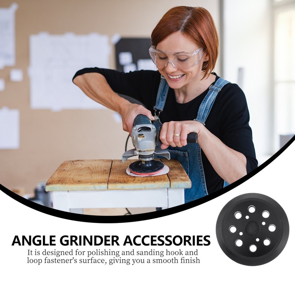 Electric Polishing Disc Orbital Sander Pad Sanding Backing Pads Hook ...