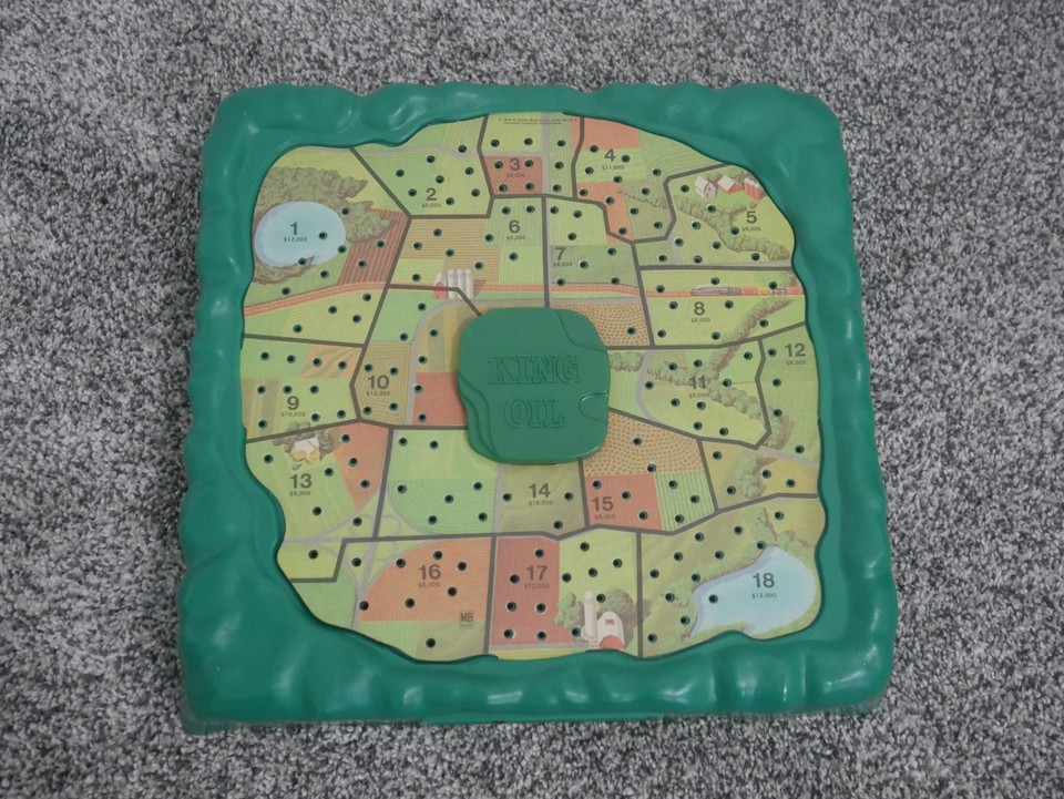 Vintage 1974 King Oil Board Game By Milton Bradley - Made In USA | eBay