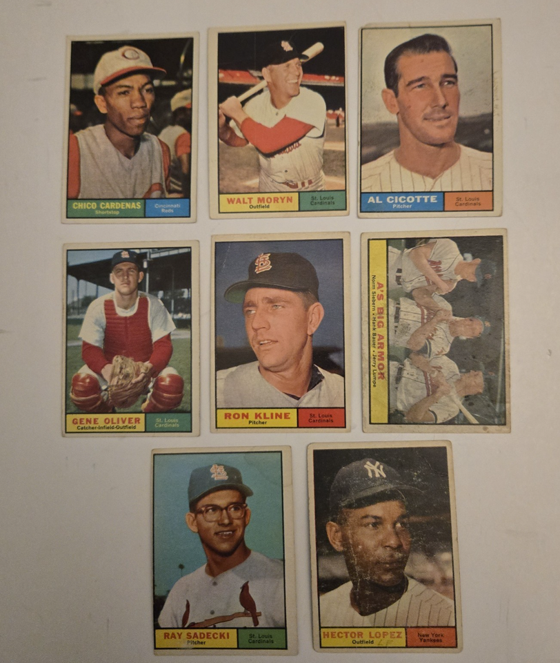 1960s Topps Baseball Cards Lot of 67 (1955–1969) Mixed Years Commons ...