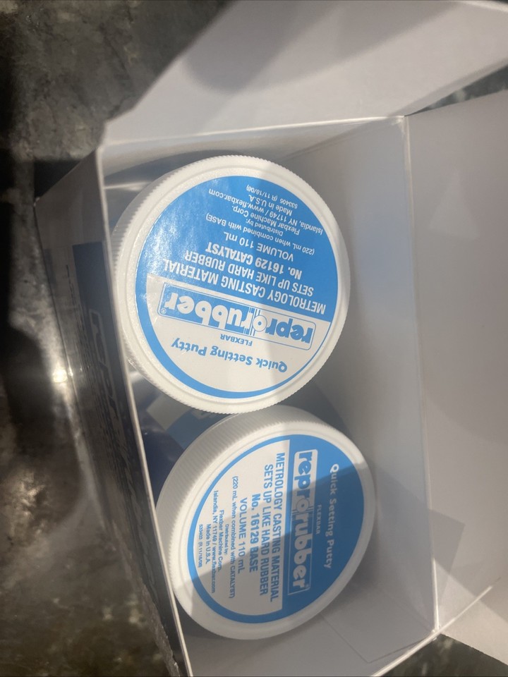 Flexbar Reprorubber 220 ml Quick Set Putty Casting Material Kit | eBay