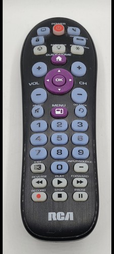 RCA RCR414BHE 4-Device Universal Remote Control | eBay