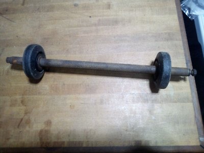 Vintage Arctic Cat Snowmobile Axle with Idler Wheels 0114-420 '80 - 81 ...