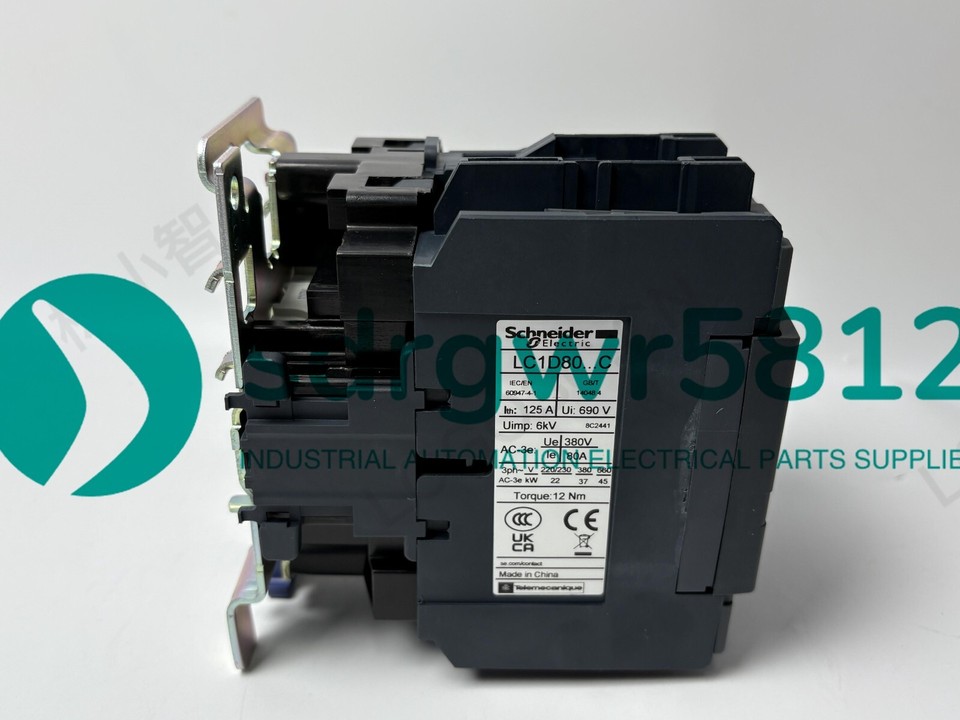 Brand New Schneider Electric TeSys LC1D80F7C NonReversing A.C ...