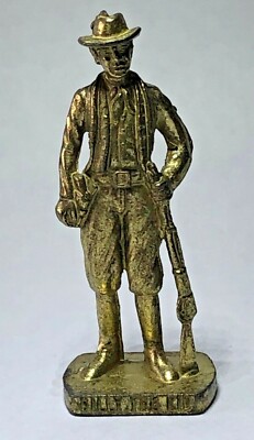 Scame Metal Figure BILLY THE KID Kinder Surprise Cowboy - Rare ...